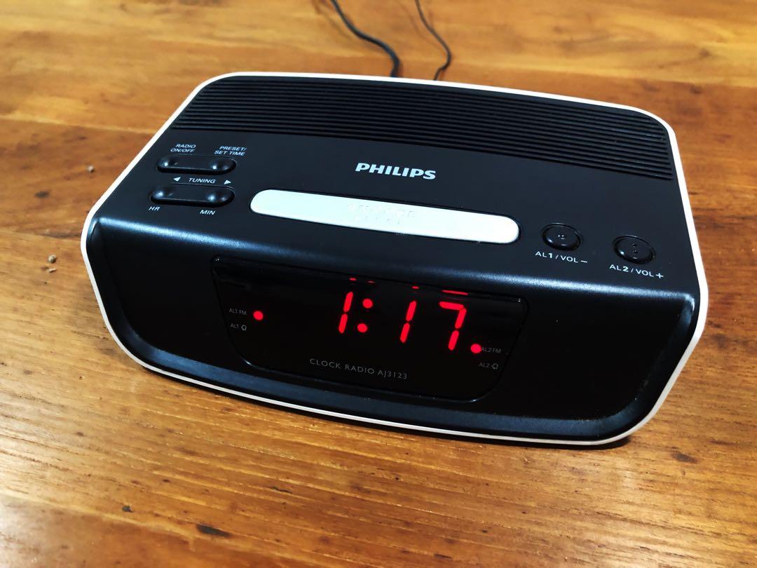 Philips Digital Clock, Furniture & Home Living, Home Decor, Clocks on ...