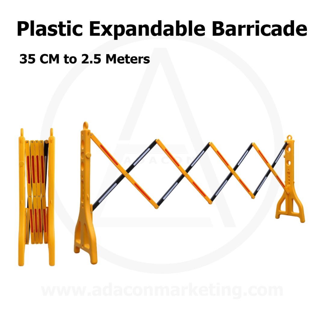 Plastic Expandable Barricade, Commercial & Industrial, Construction ...