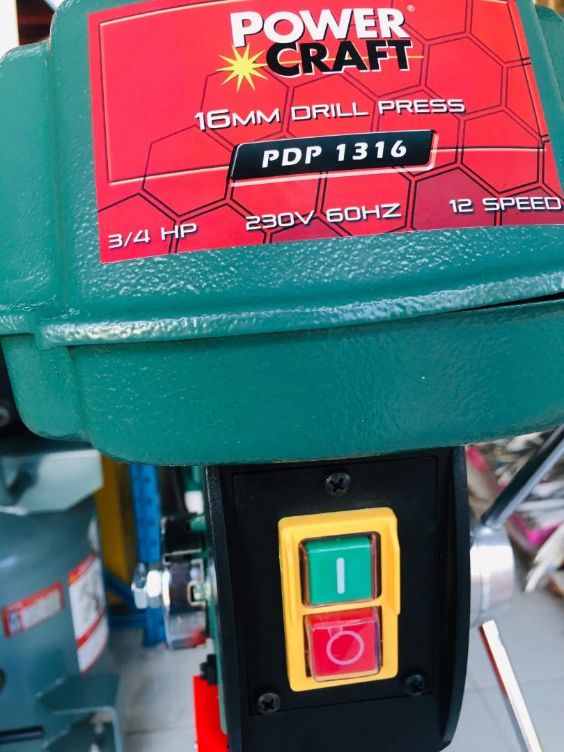 Power Craft Drill Press(16mm), Commercial & Industrial, Construction ...