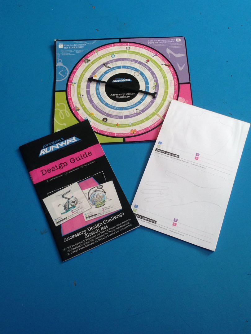 Project Runway Accessory Design Challenge Set, Furniture & Home Living ...