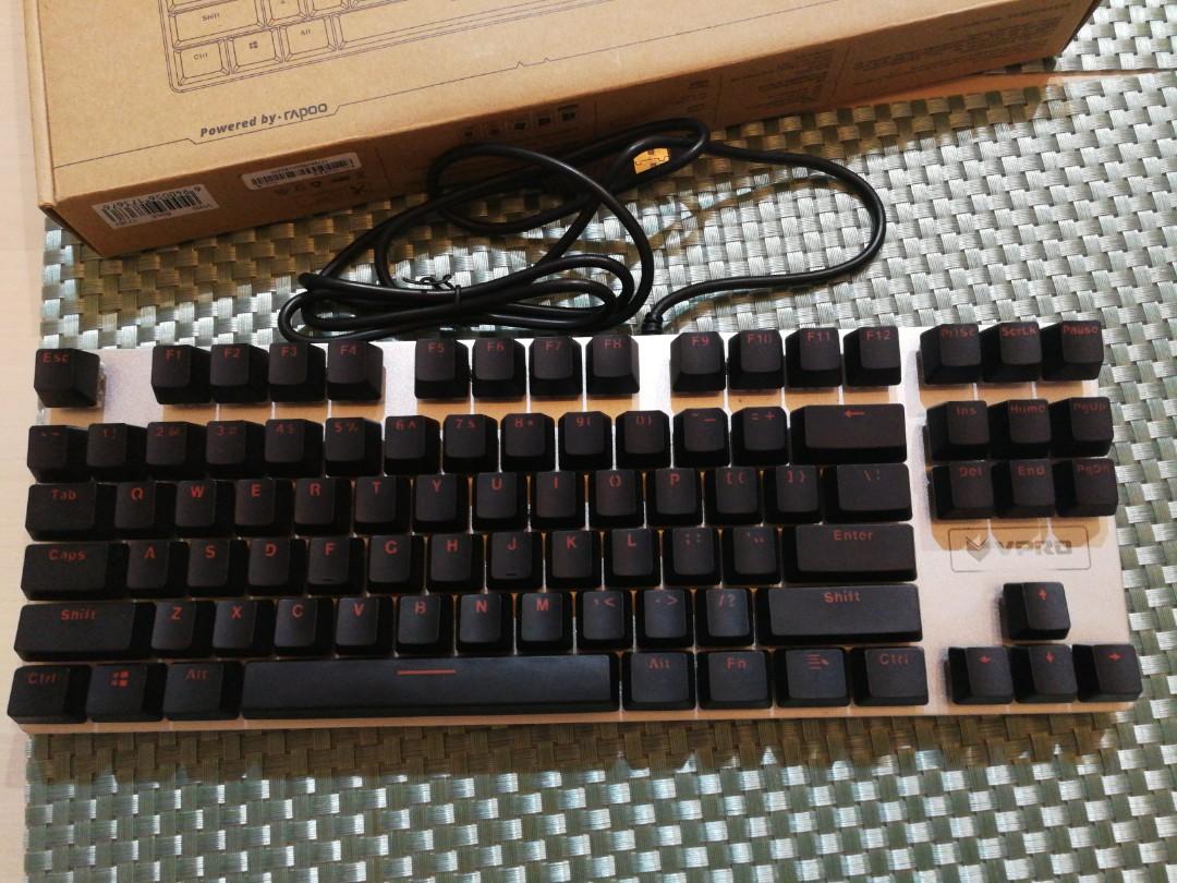 Rapoo VPRO V500 Mechanical Keyboard Blue Switch, Computers & Tech ...