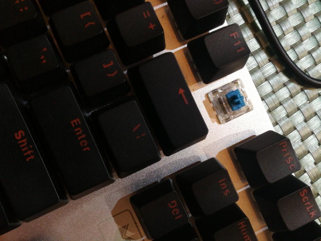 Rapoo VPRO V500 Mechanical Keyboard Blue Switch, Computers & Tech ...