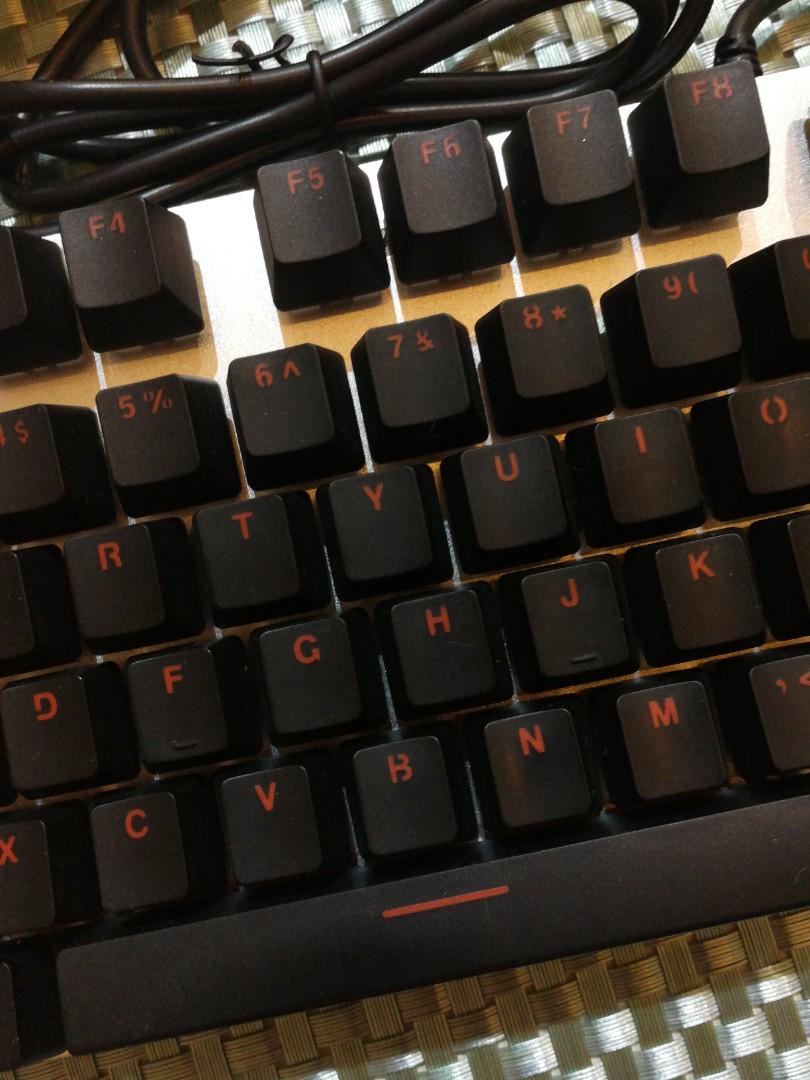 Rapoo VPRO V500 Mechanical Keyboard Blue Switch, Computers & Tech ...