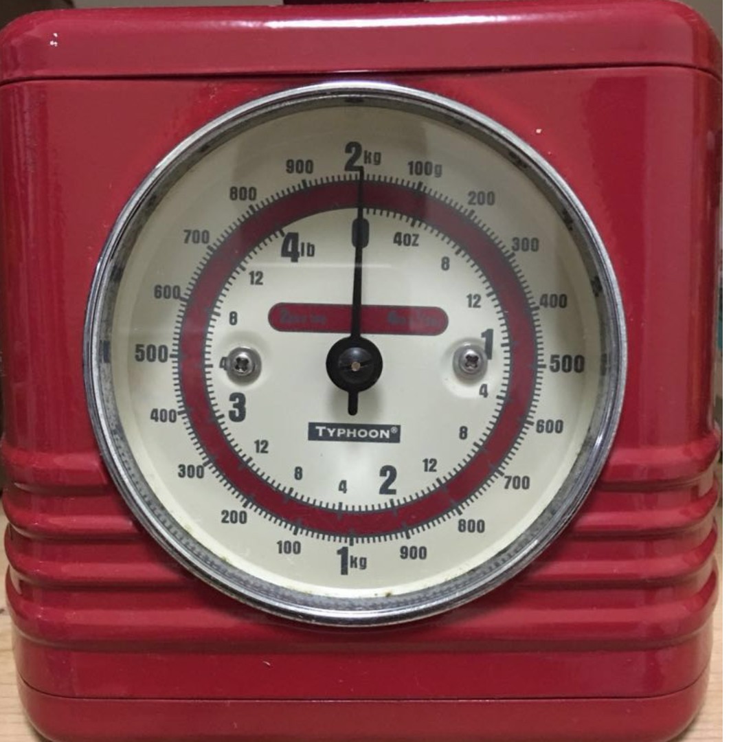 Retro kitchen weighing scale, Furniture & Home Living, Kitchenware ...