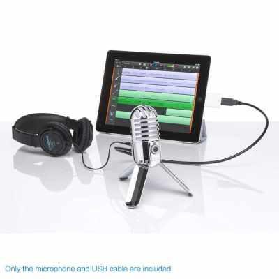 Samson Meteor Mic Studio Desktop Recording Condenser Microphone Fold ...
