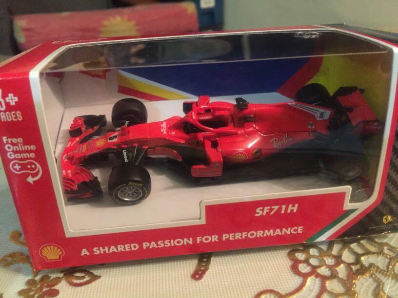Shell Ferrari Toy Car, Hobbies & Toys, Collectibles & Memorabilia, Fan ...