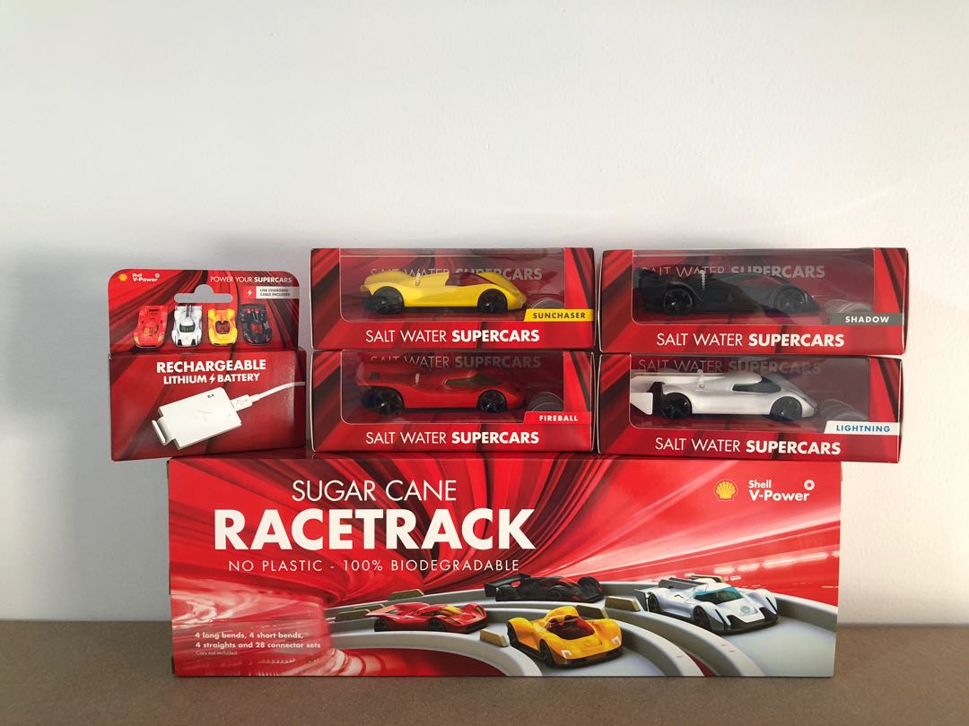 Shell Salt Water Supercars, Hobbies & Toys, Toys & Games on Carousell