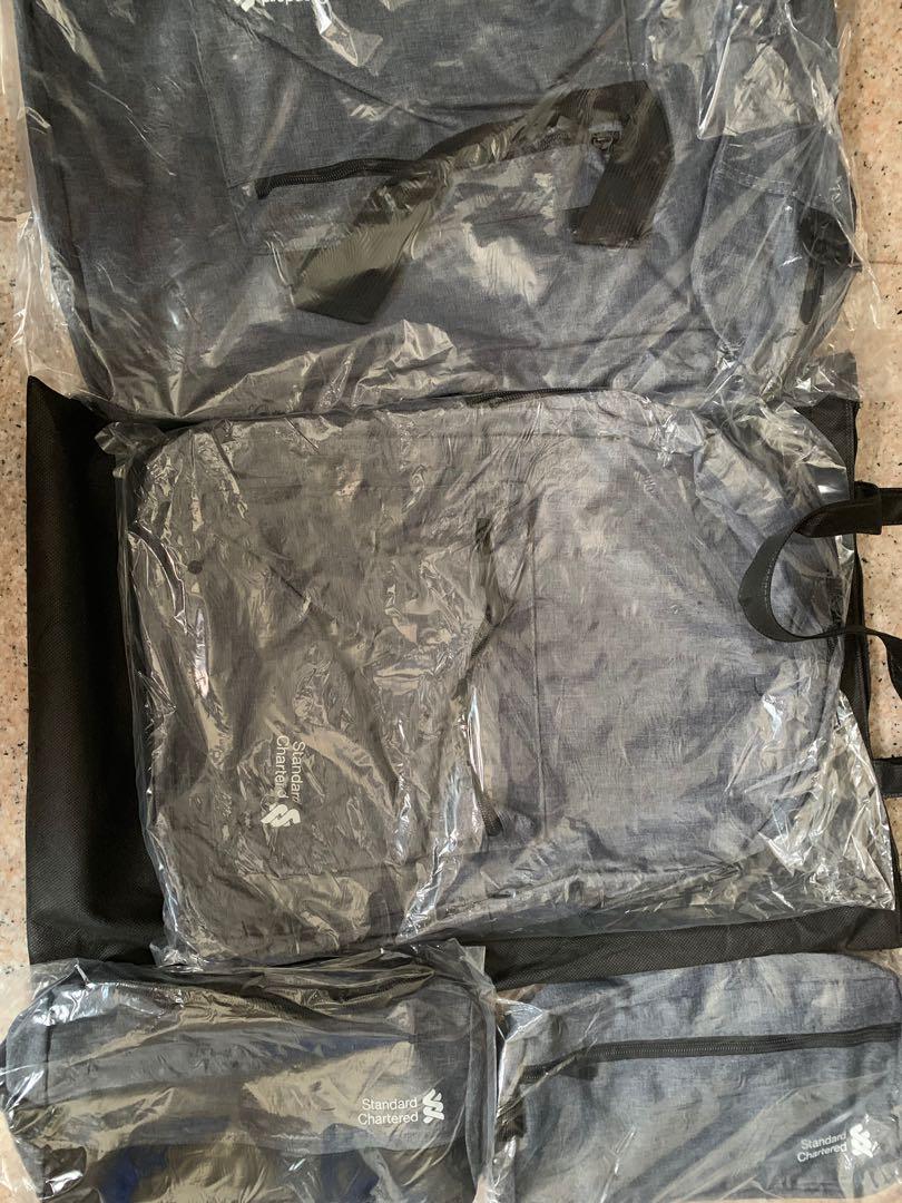 Standard Chartered Bags, Men's Fashion, Bags, Backpacks on Carousell