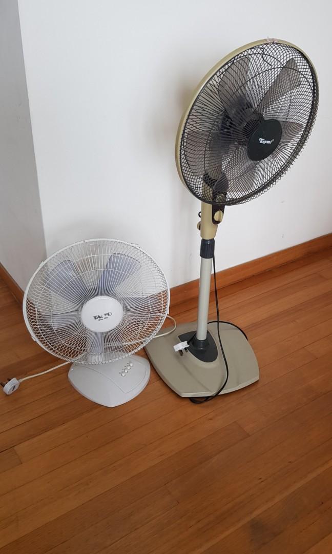 Standing Fan (2), Furniture & Home Living, Lighting & Fans, Fans on ...