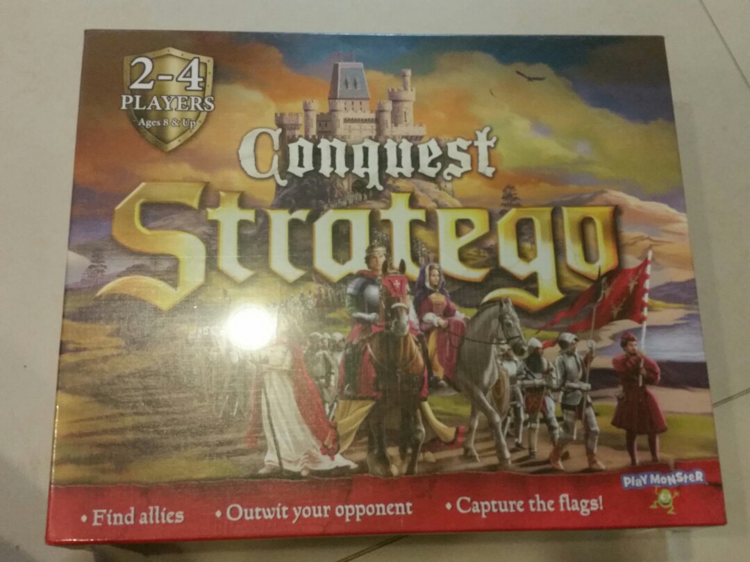 Stratego Conquest board game, Hobbies & Toys, Toys & Games on Carousell