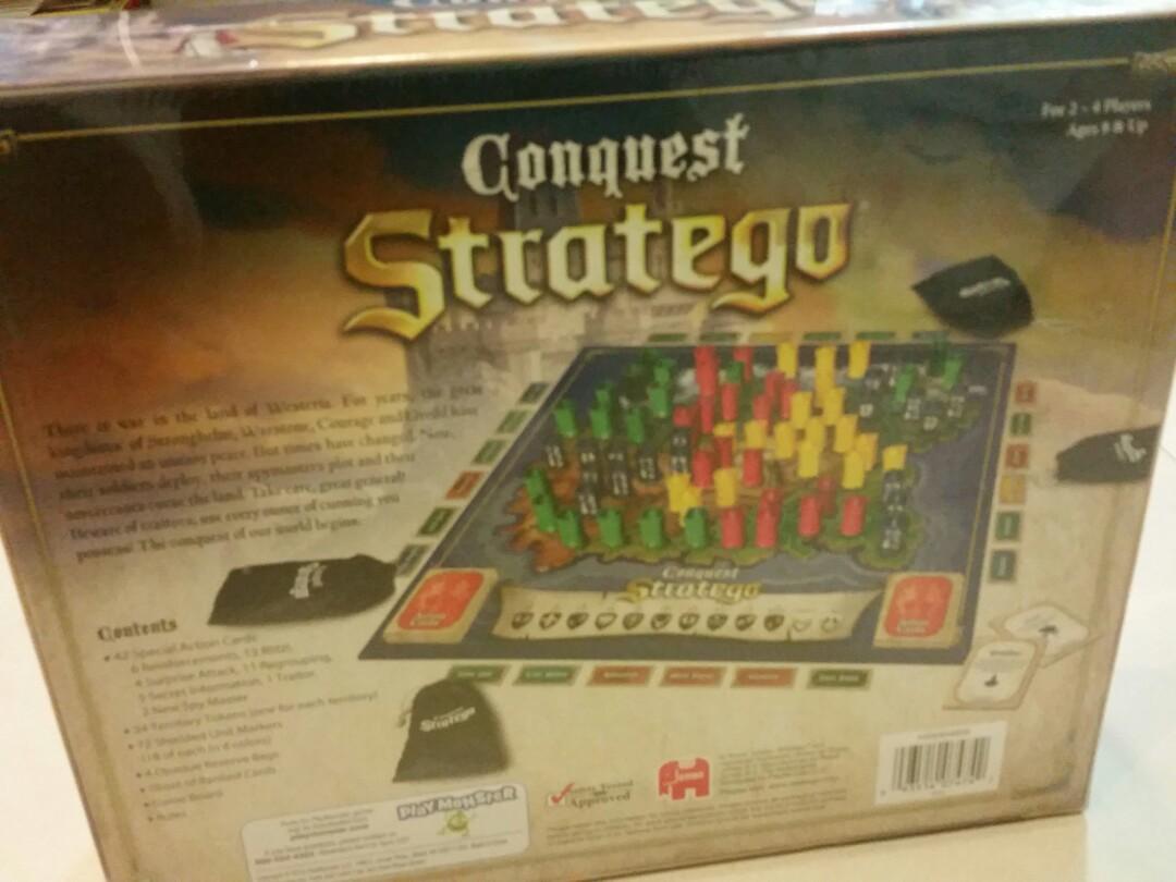 Stratego Conquest board game, Hobbies & Toys, Toys & Games on Carousell