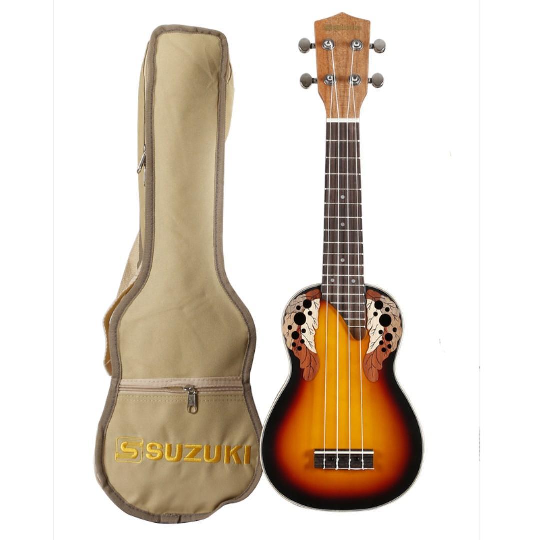 SUZUKI SRUK1 Ukulele Package (Special Designed), Hobbies & Toys, Music ...