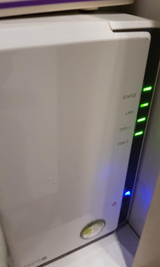 Synology NAS 216J 2 Bay, Computers & Tech, Parts & Accessories, Networking on Carousell