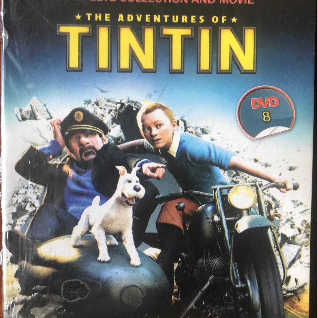 The Complete Collection of the Adventures of Tintin in 8 DVD's, Hobbies ...