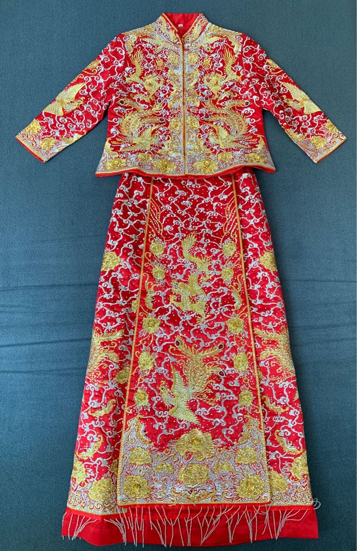Traditional Chinese Kua, Women's Fashion, Dresses & Sets, Evening ...