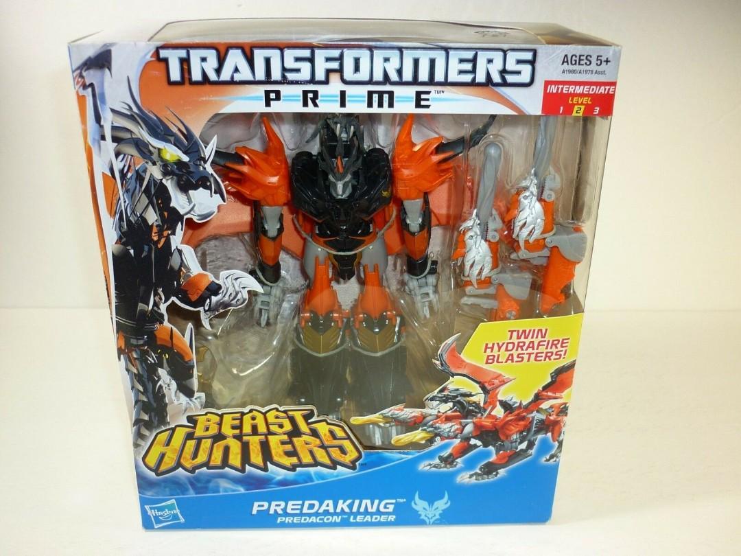 Transformers Prime Beast Hunters Voyager Class Predaking Series 2 ...