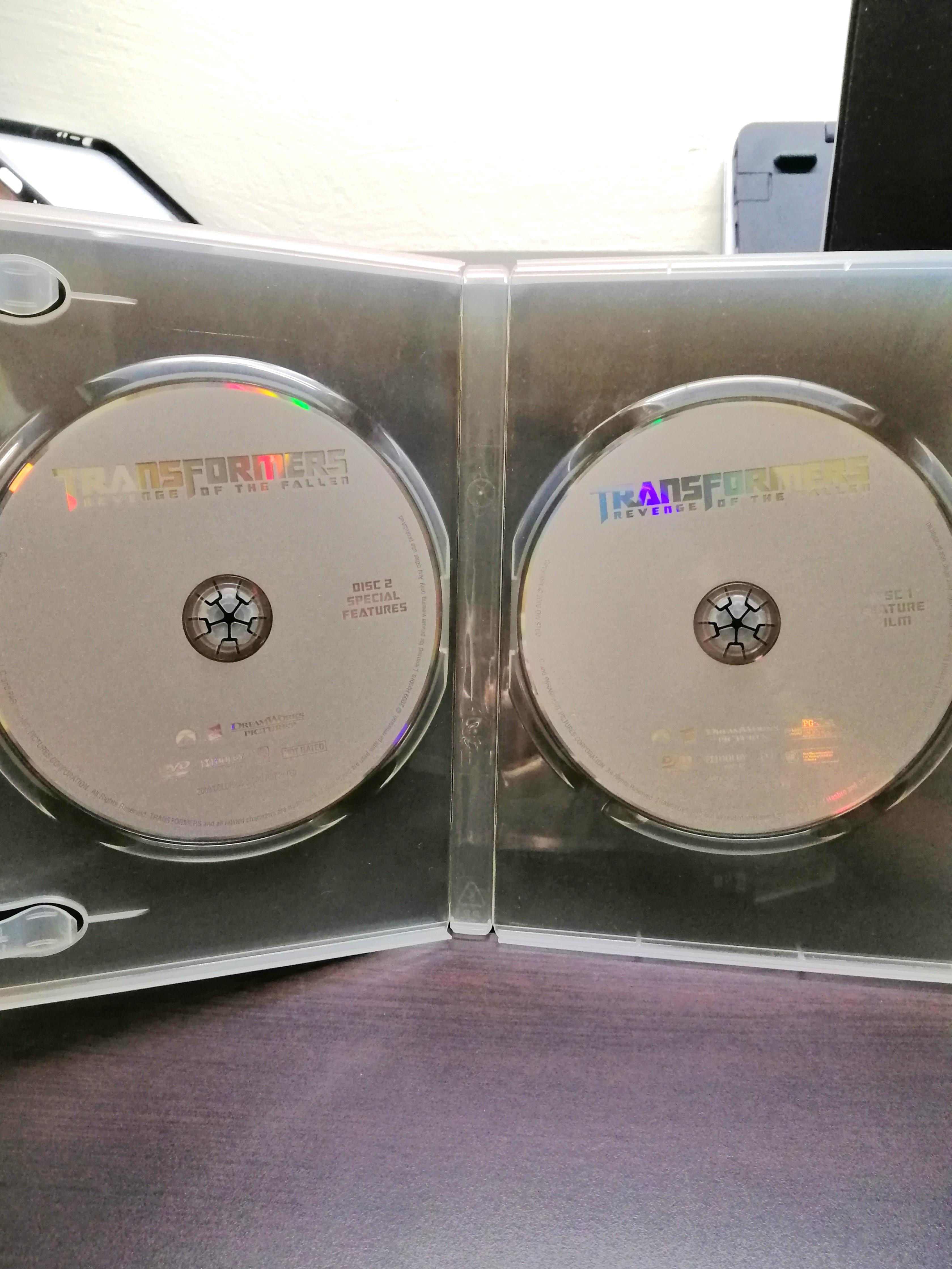 Transformers Revenge of The Fallen DVD Two Disc Special Edition ...