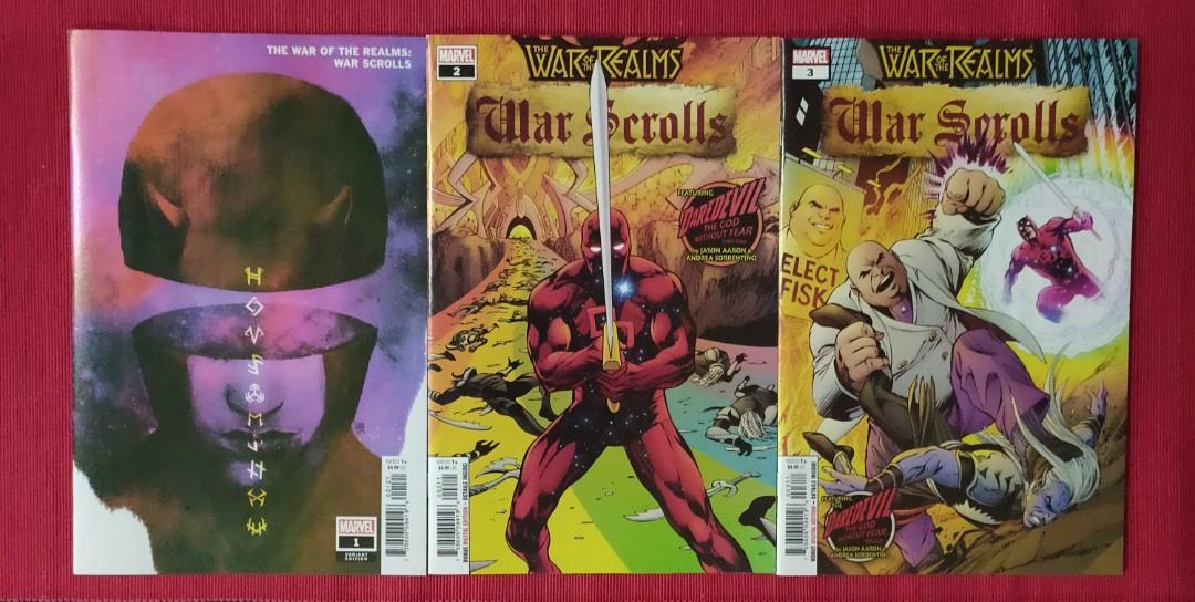 War of Realms: War Scrolls - Marvel Comics, Hobbies & Toys, Books ...