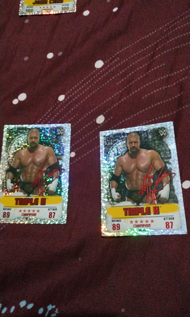 WWE signature cards, Hobbies & Toys, Memorabilia & Collectibles ...