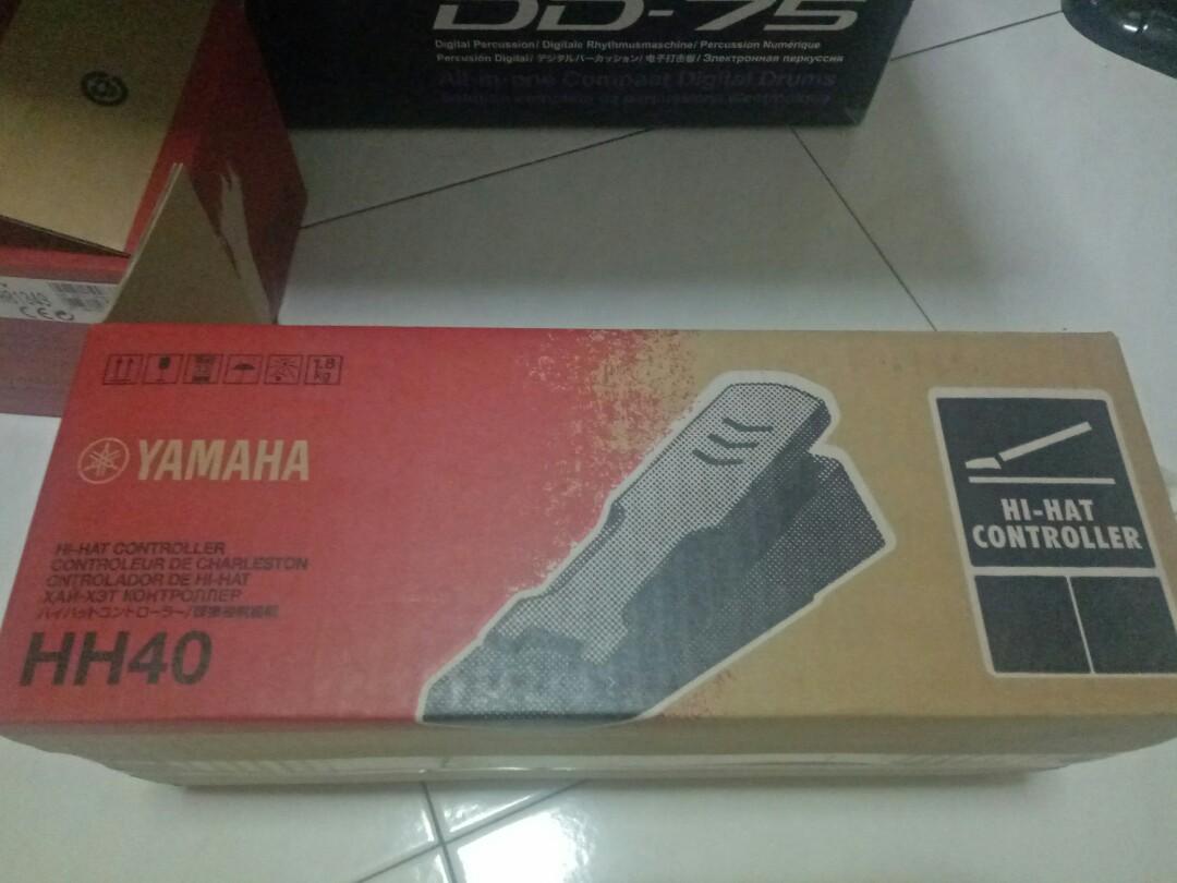 Yamaha DD-75 set with HH40 and KU100, Hobbies & Toys, Music & Media ...