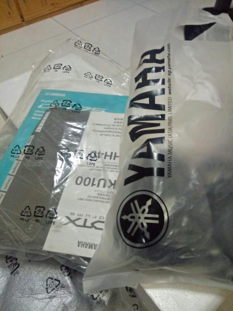 Yamaha DD-75 set with HH40 and KU100, Hobbies & Toys, Music & Media ...