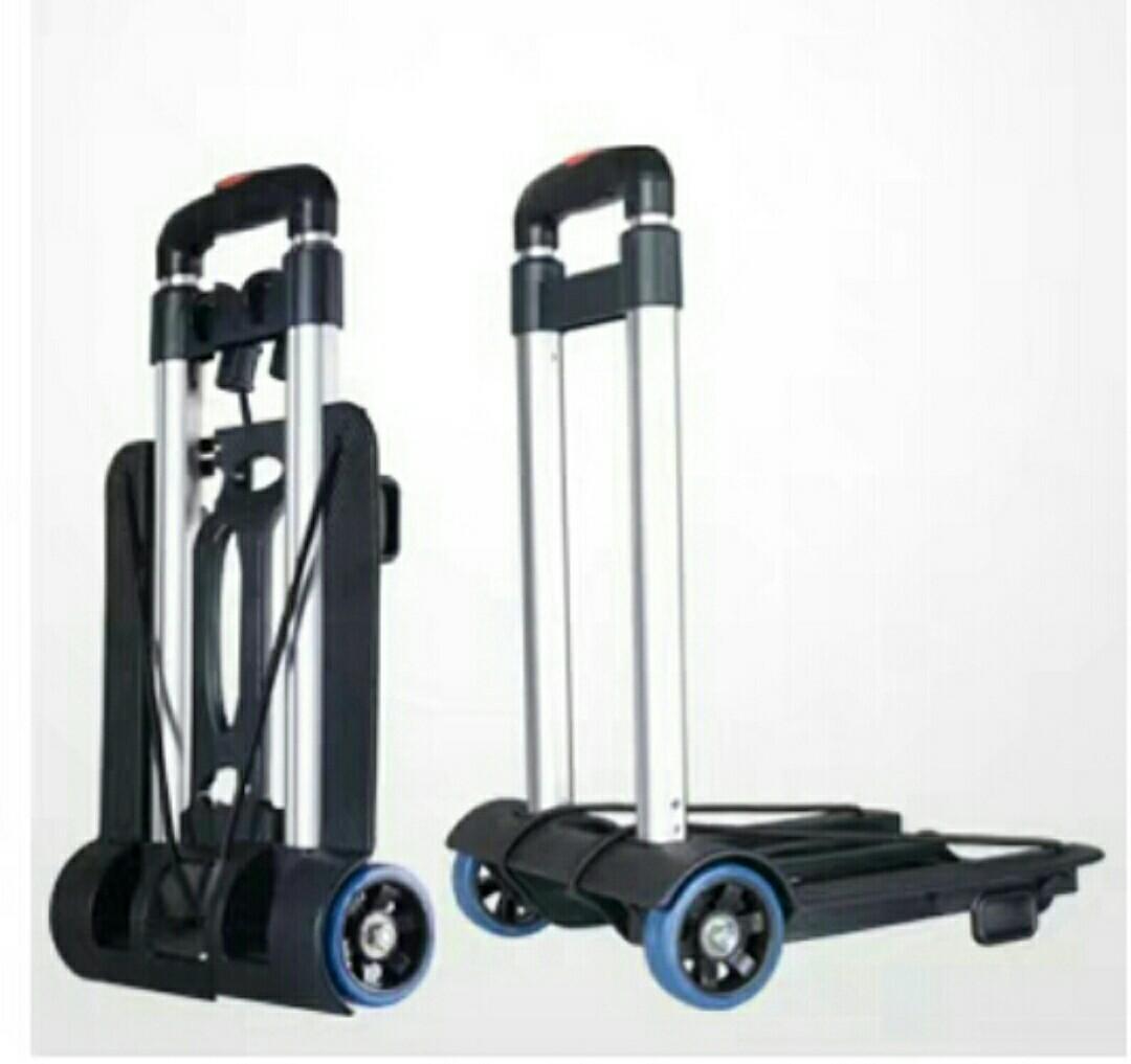 2 Wheel Foldable Trolley, Everything Else on Carousell