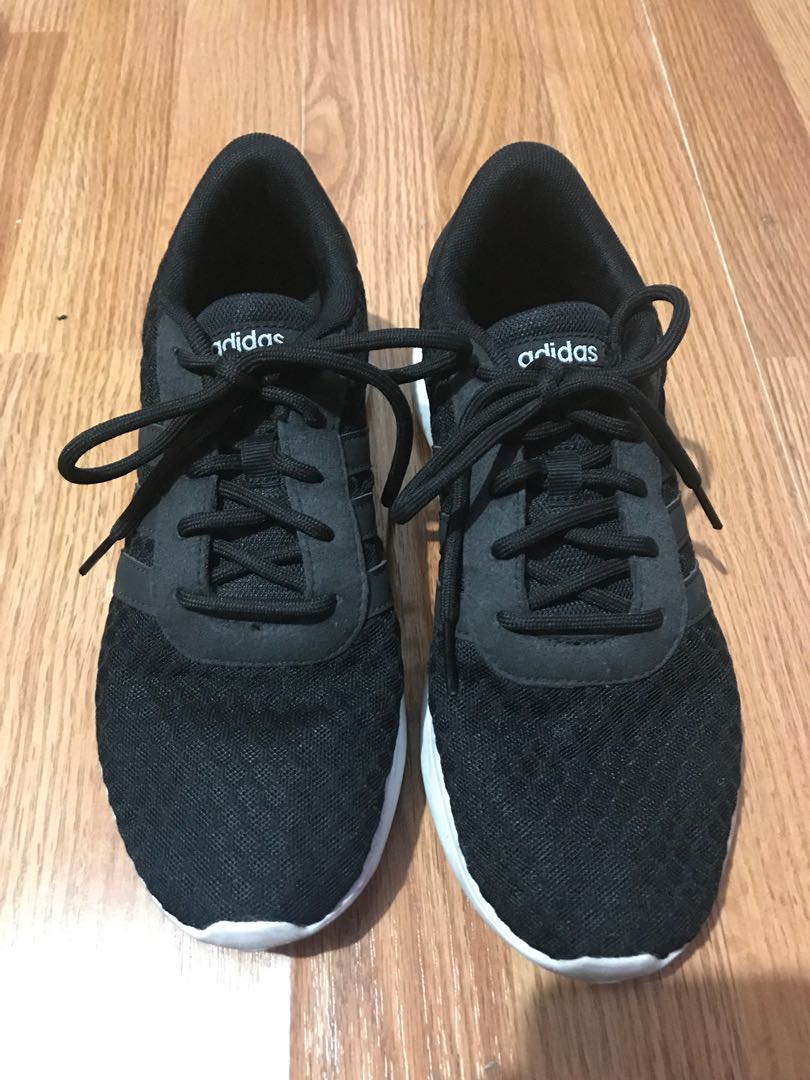 Adidas lite racer black, Women's Fashion, Footwear, Sneakers on Carousell