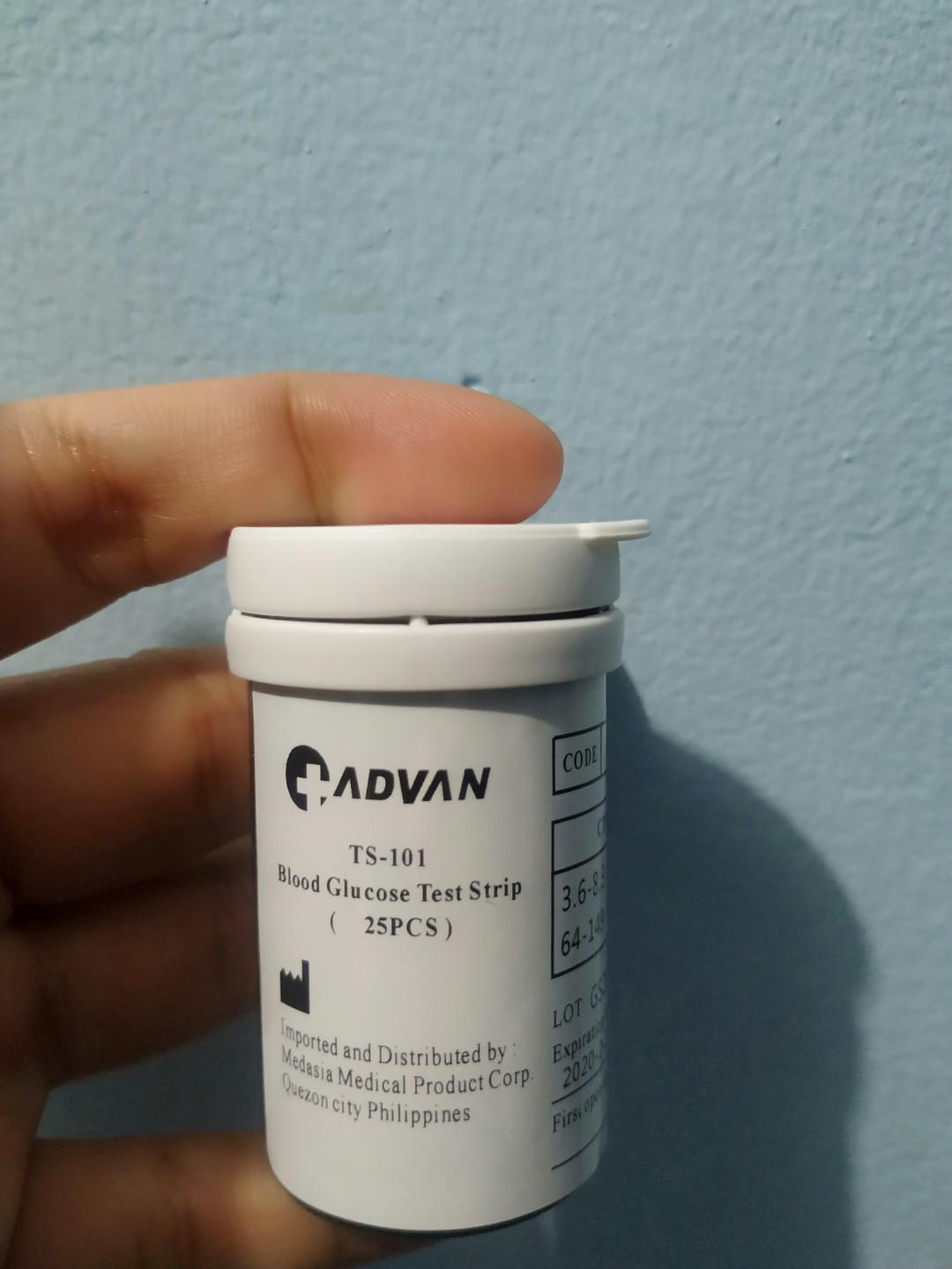 Advan Blood Glucometer, Health & Nutrition, Assistive & Rehabilatory ...