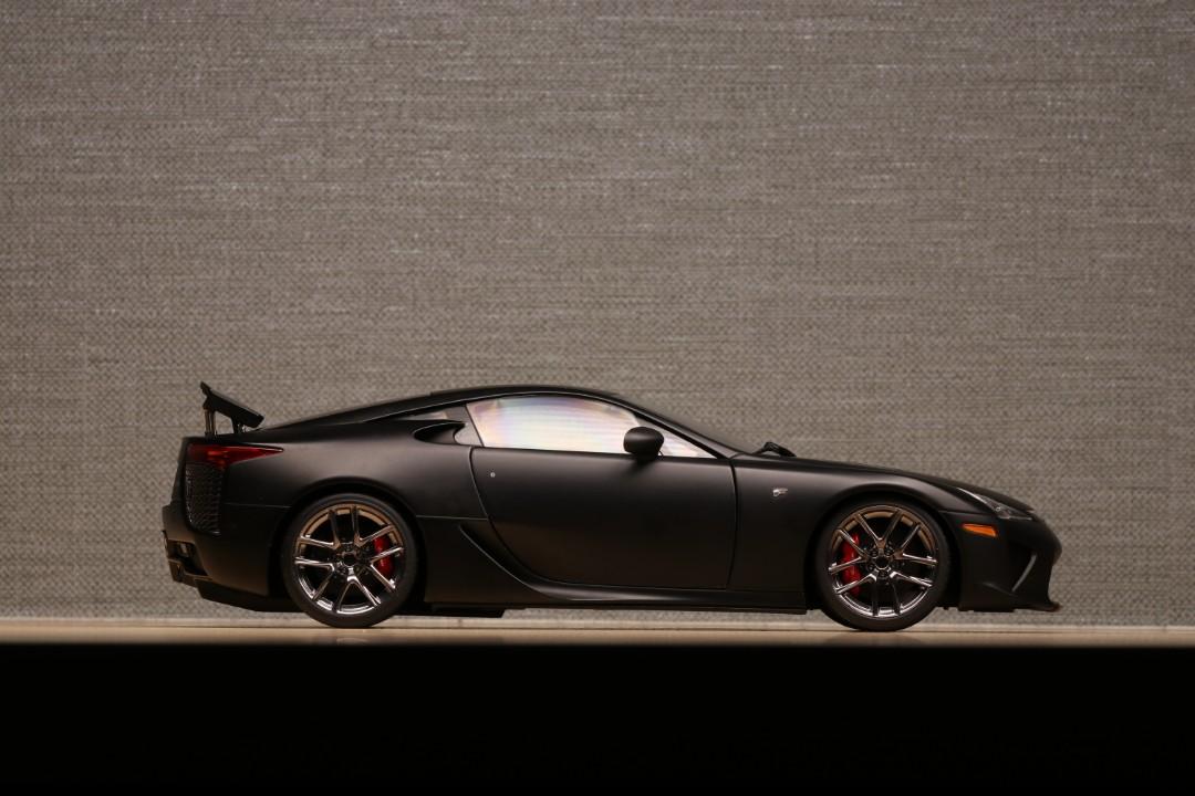 Autoart Lexus LFA Matt Black, Hobbies & Toys, Toys & Games on Carousell