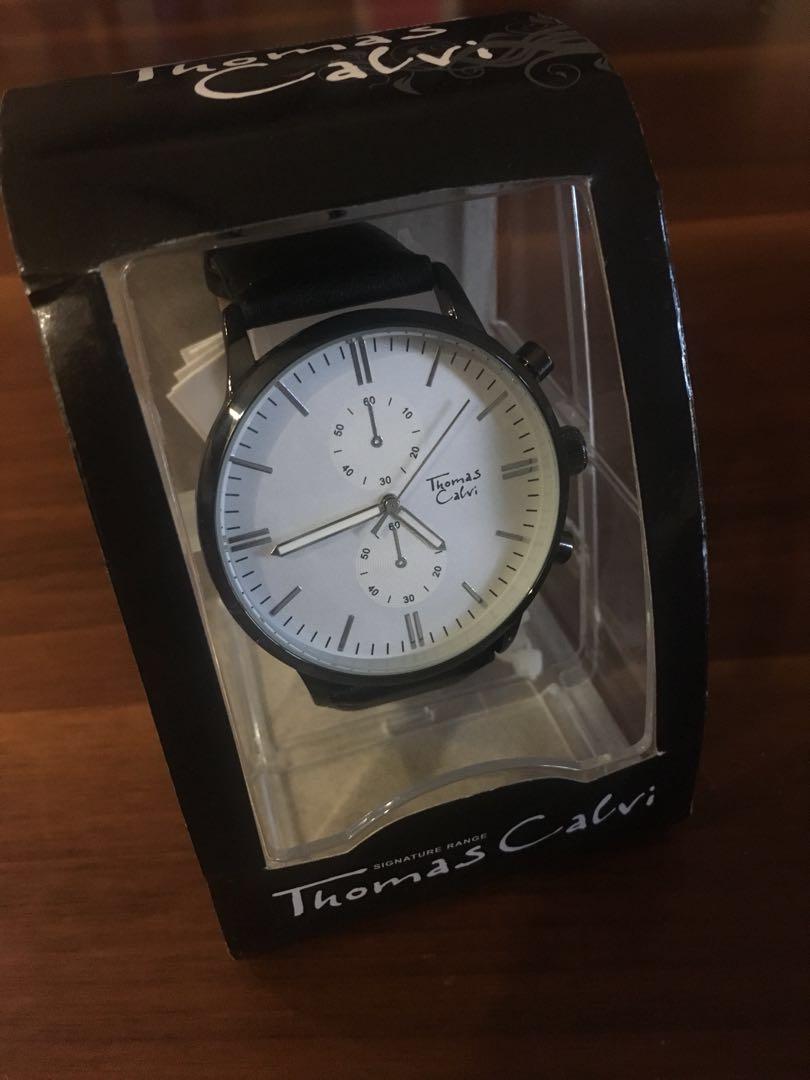 Brand New! Thomas Calvi Men’s Watch Fashion designer’s watch, Mobile ...