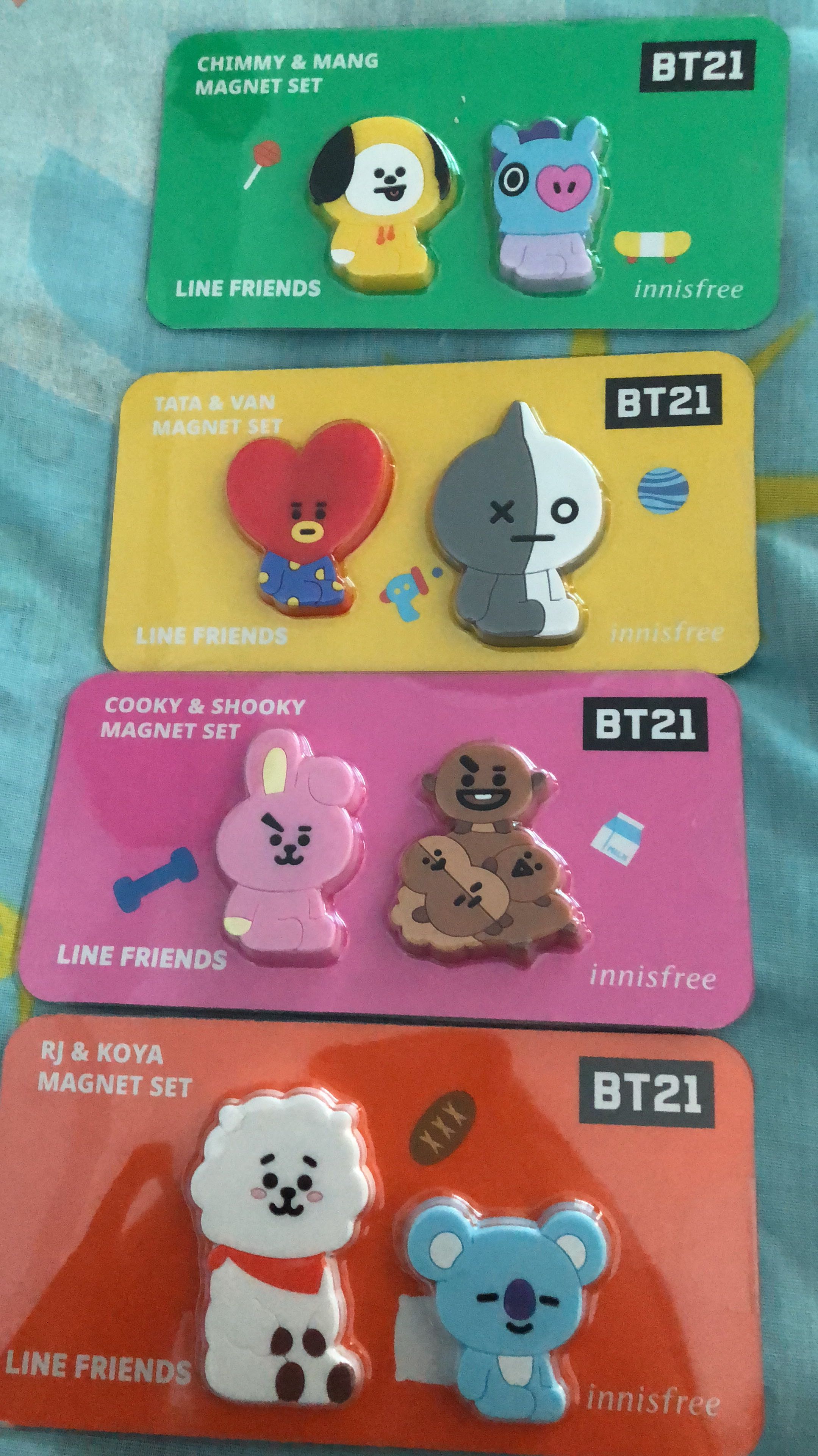 bt21 magnet, Hobbies & Toys, Memorabilia & Collectibles, K-Wave on ...