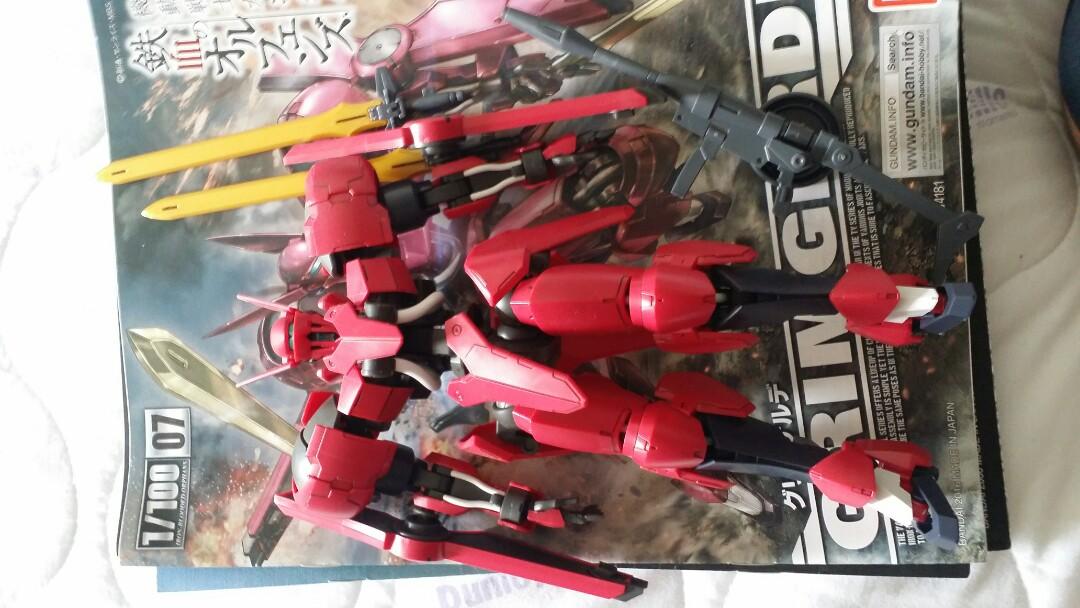 Built Grimgerde - 1/100 Gundam Iron-Blooded Orphans, Hobbies & Toys ...