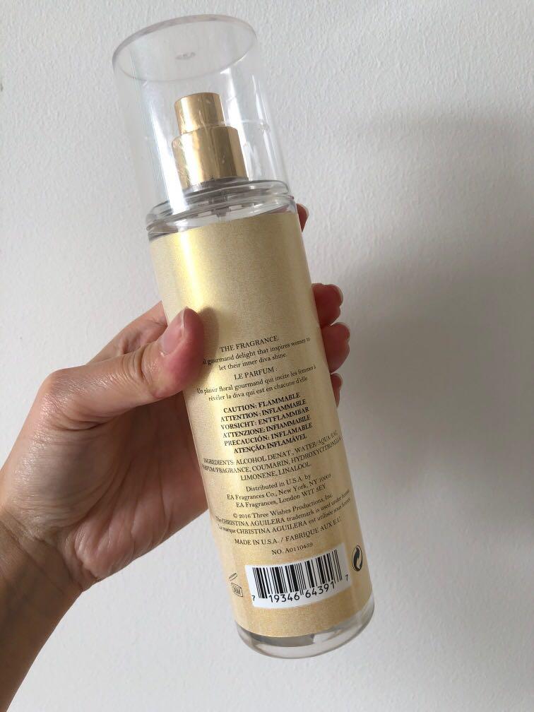 Christina Aguilera Glam X Fragrance Mist, Beauty & Personal Care ...