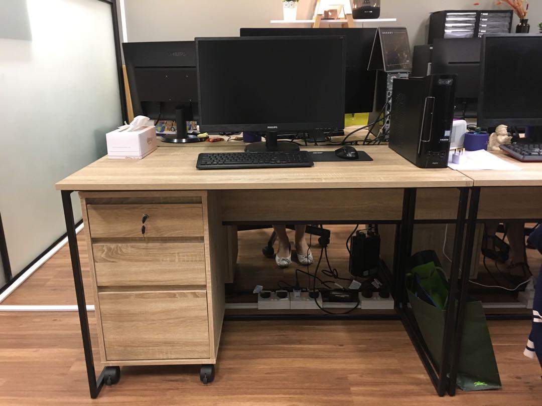 Computer Work Table, Furniture & Home Living, Furniture, Tables & Sets on Carousell