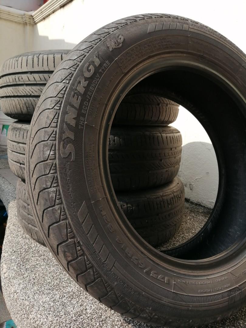 Continental CC5 & Silverstone M3 175 65 14 Myvi Axia Beza Tyre Tayar ...