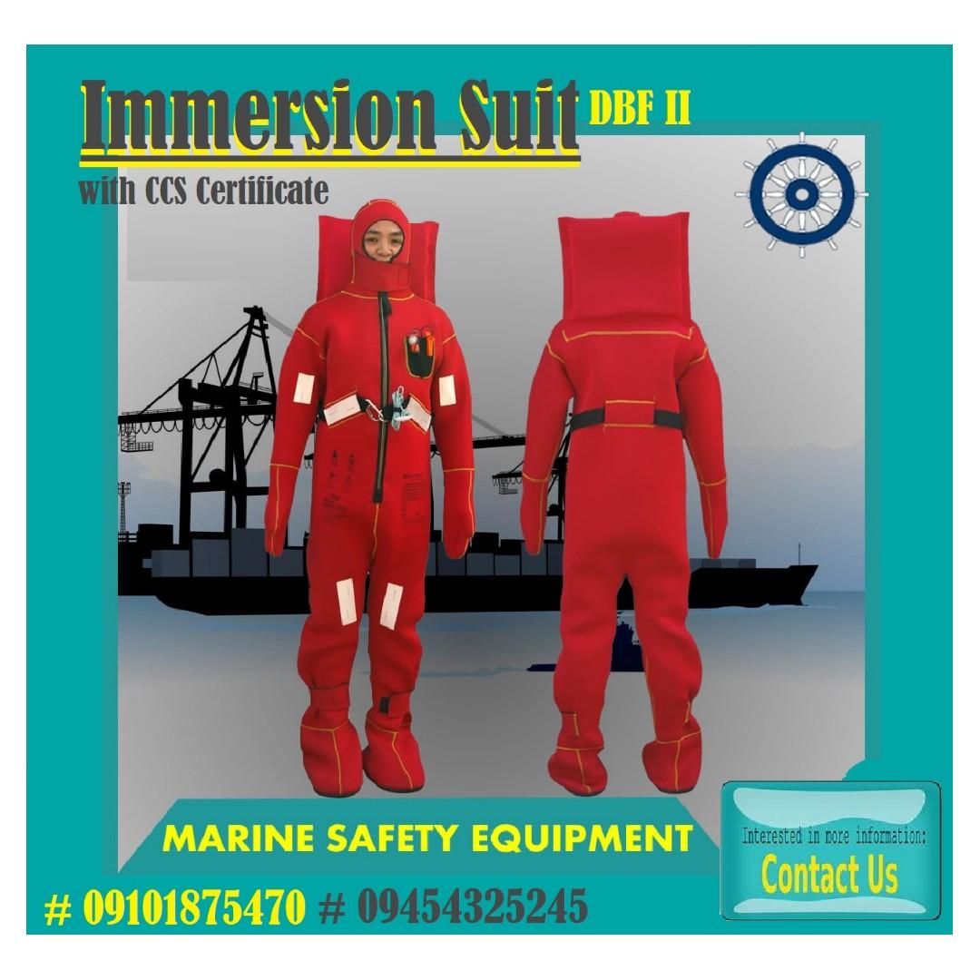 DBF II Immersion Suit with CCS Certificate, Men's Fashion, Activewear ...