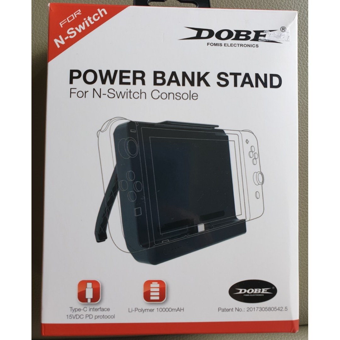 Dobe Power Bank Stand (For Nintendo Switch), Video Gaming, Video Game ...