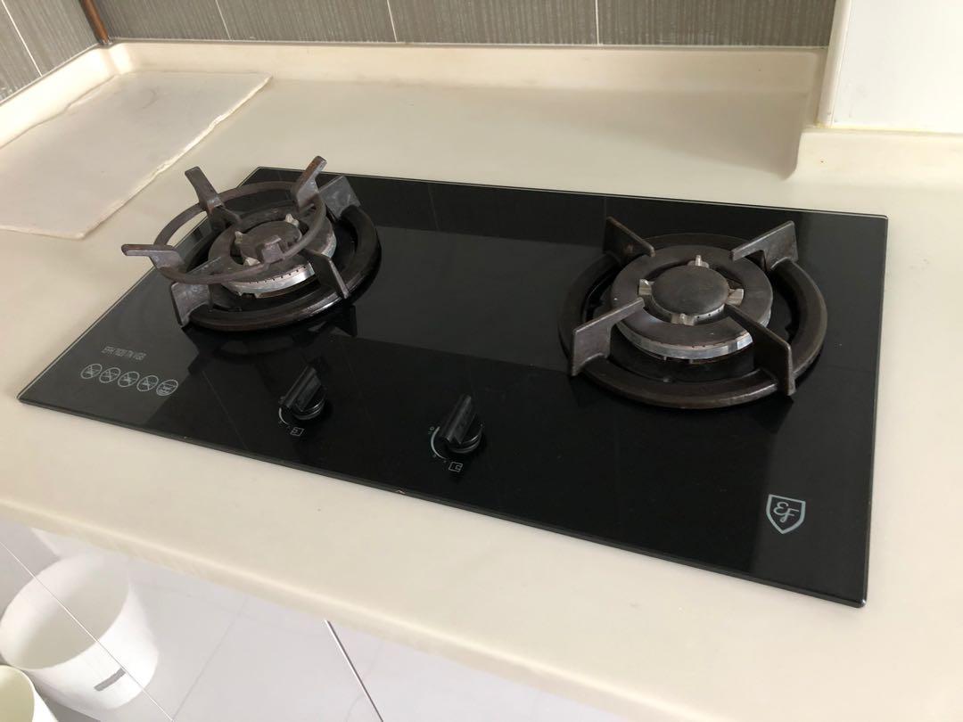 EF cooker gas hob, TV & Home Appliances, Kitchen Appliances, Cookers on ...