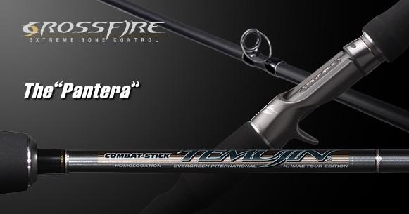 Evergreen Temujin Combat Stick 'The Pantera' Fishing Rod, Sports Equipment, Fishing on Carousell