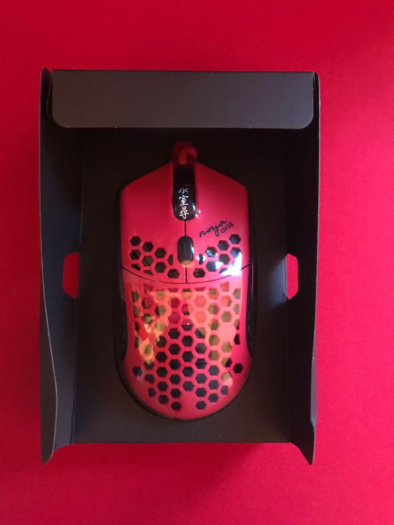 Finalmouse Air58 Red 滑鼠, 電腦＆科技, 電腦周邊及配件, 電腦滑鼠及相關產品 - Carousell
