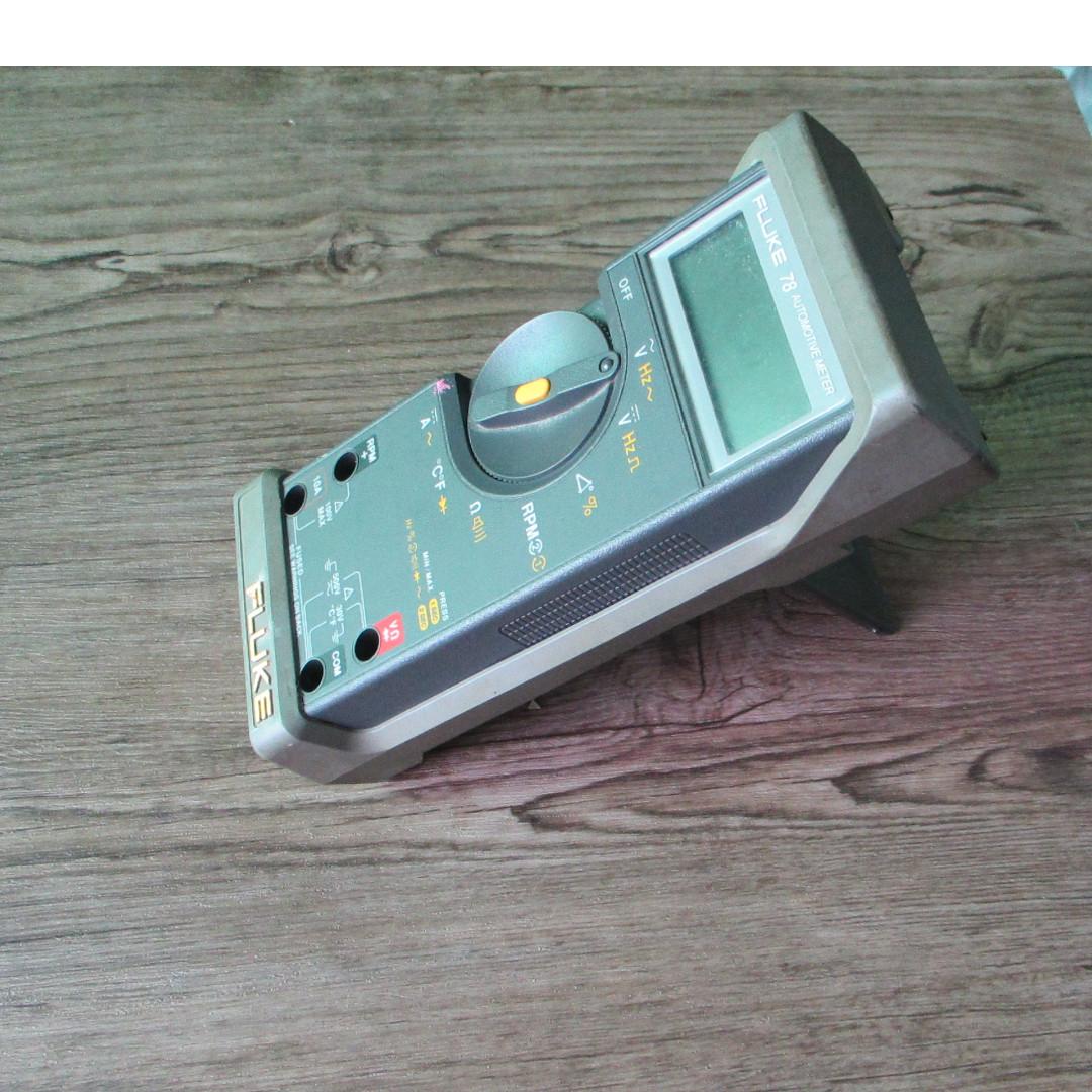 FLUKE 78 Automotive Multimeter, Furniture & Home Living, Gardening ...