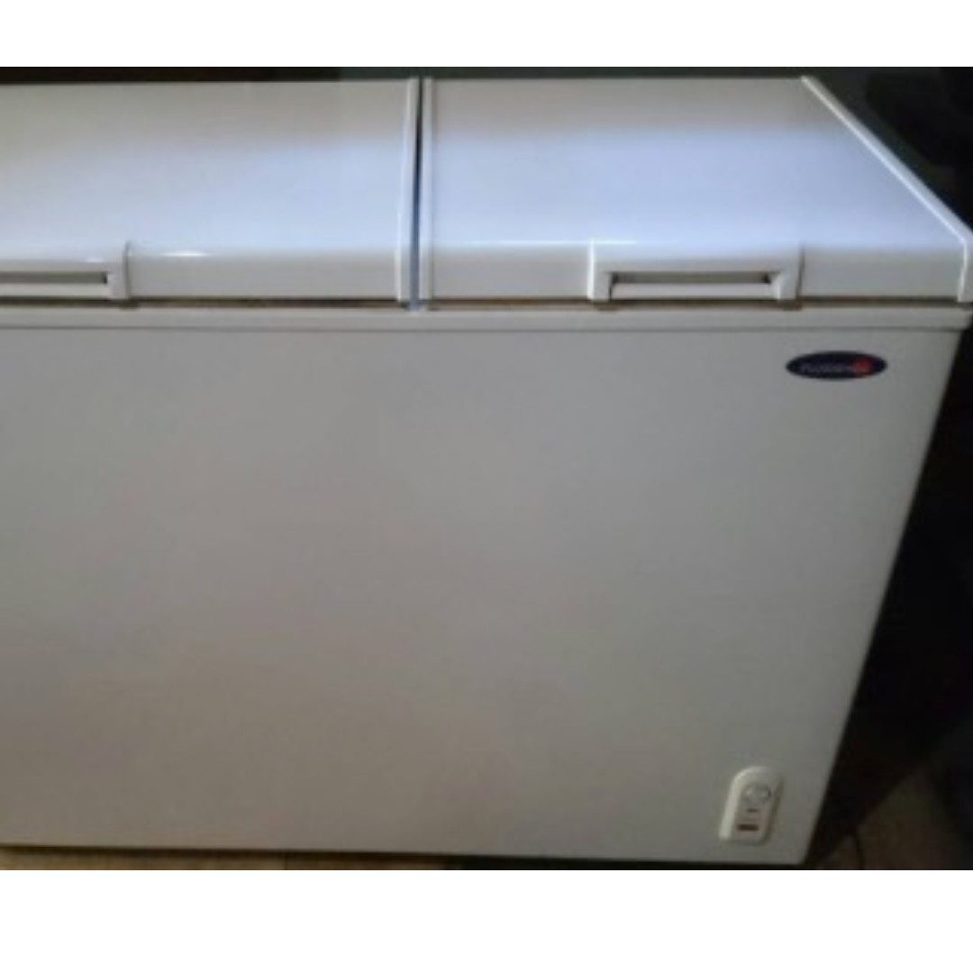 FUJIDENZO Chest Freezer 2-Door Dual Function, TV & Home Appliances ...