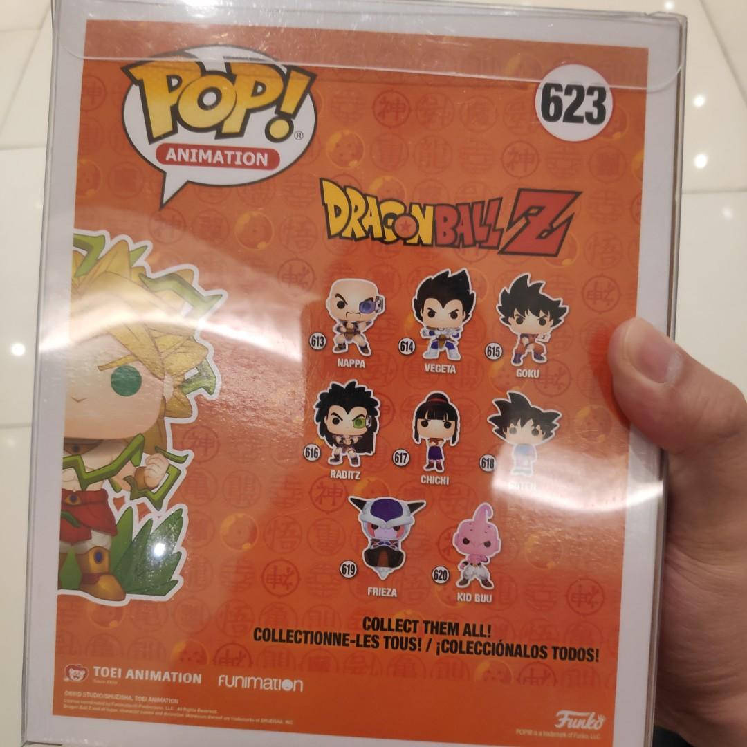 Funko Pop DragonBall Z Broly Chase GITD Anime Vinyl Figure, Hobbies ...