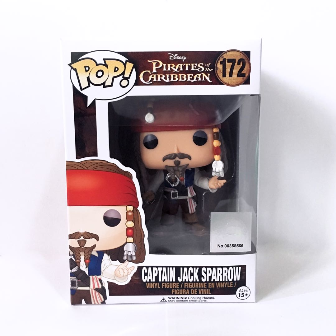 FUNKO POP! Captain Jack Sparrow (Pirates of the Caribbean), Hobbies ...
