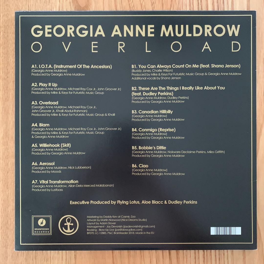 Georgia Anne Muldrow - Overload Vinyl (Europe 2018), Hobbies & Toys ...