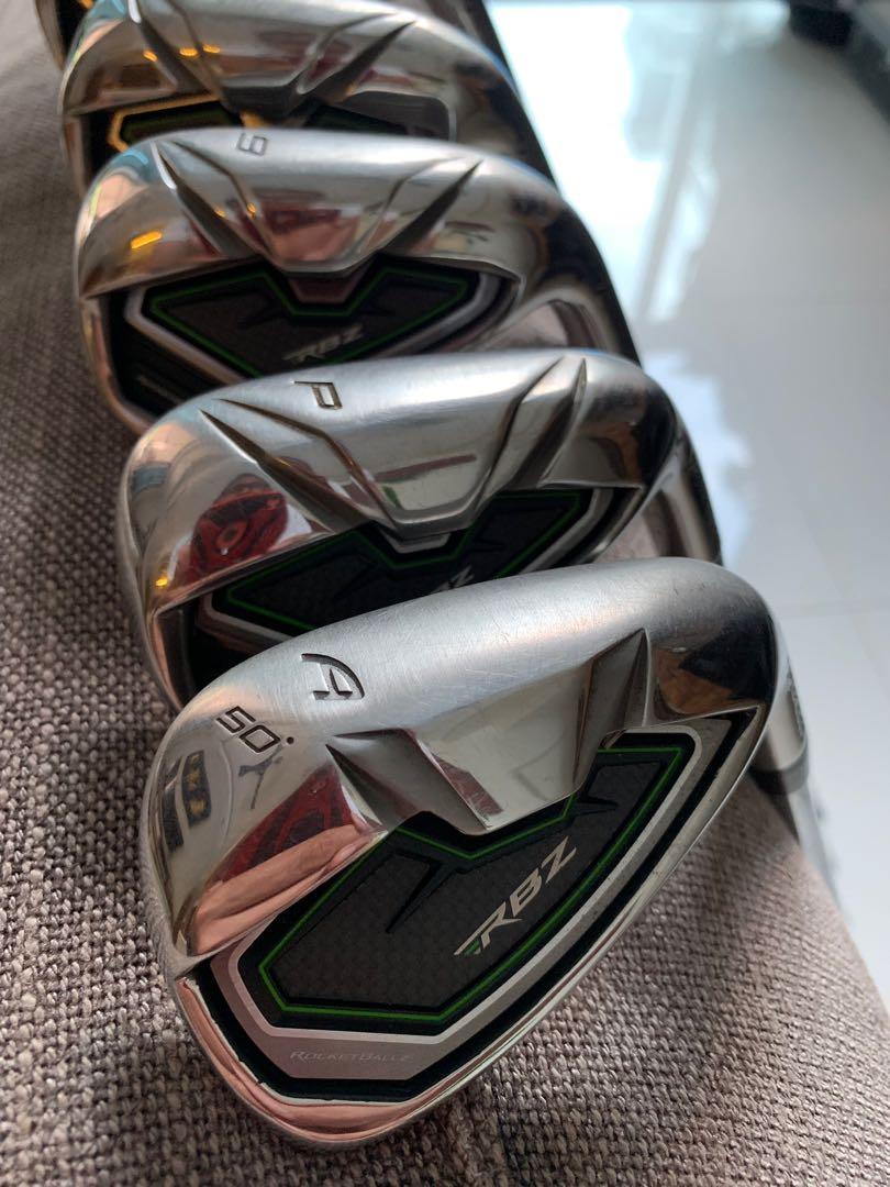 Golf Set (Taylor Made RBZ irons), Sports Equipment, Sports & Games ...