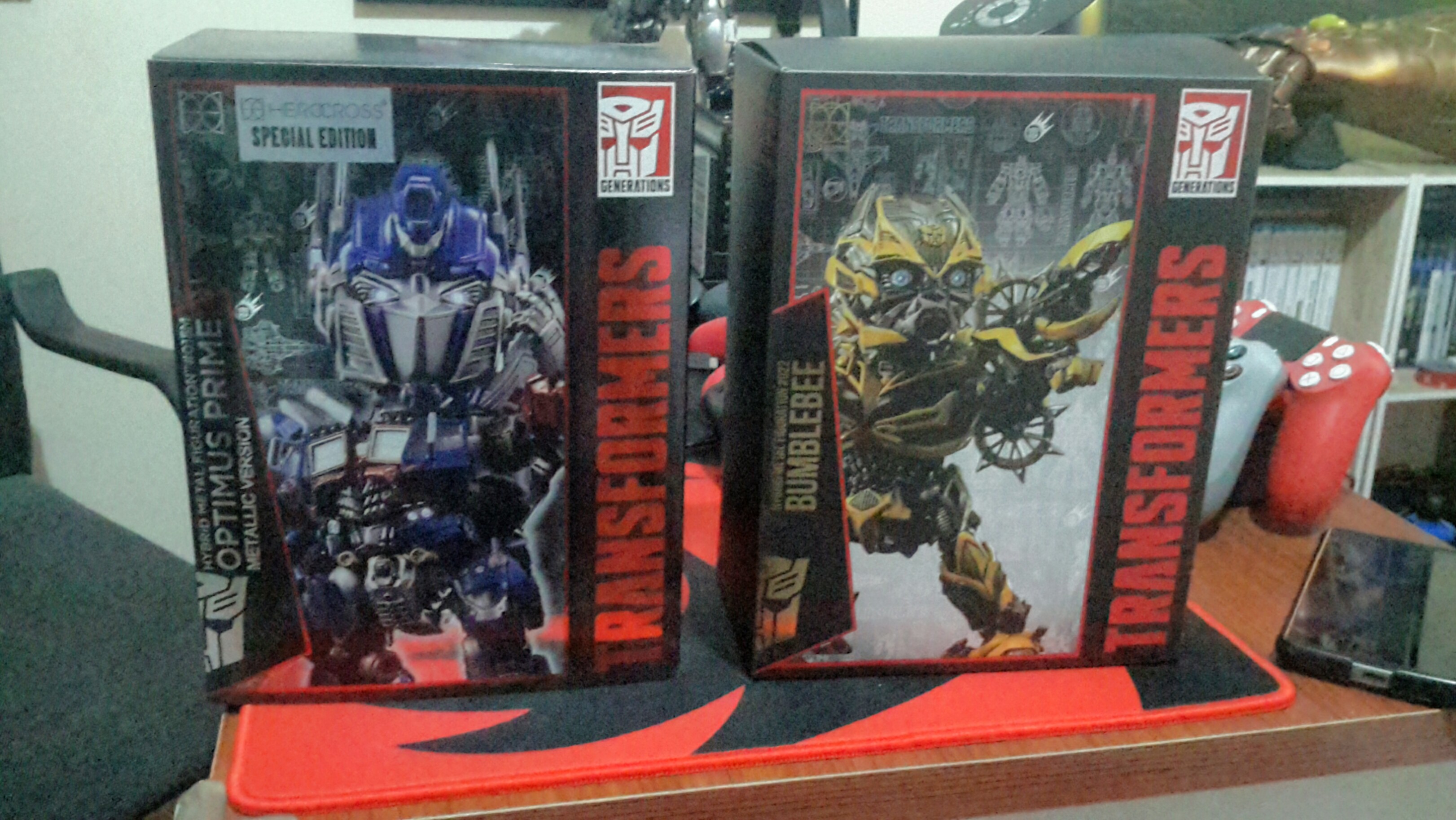Herocross Transformers Optimus Prime Metallic Version, Hobbies & Toys ...