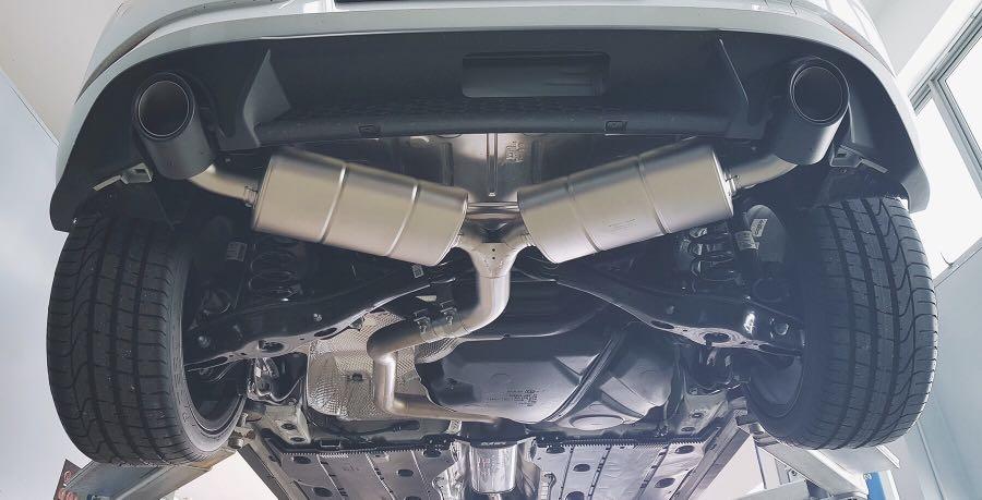 LTA approved Akrapovic Titanium exhaust for Mk7 Golf Gti, Car ...
