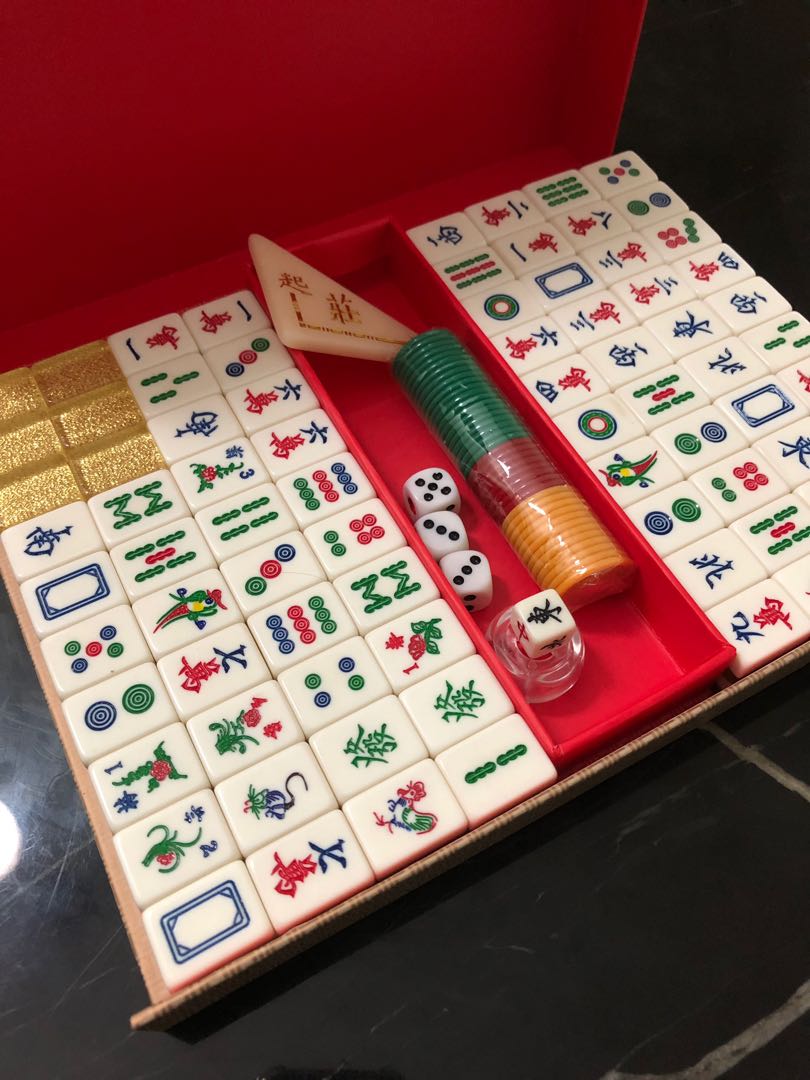 Mini Mahjong Set (New), Hobbies & Toys, Toys & Games on Carousell