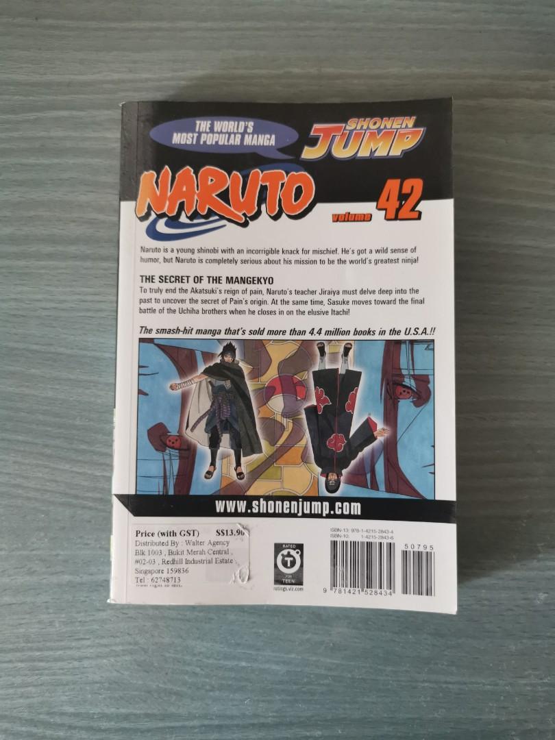 Naruto vol 42 Shonen Jump Manga, Hobbies & Toys, Books & Magazines ...